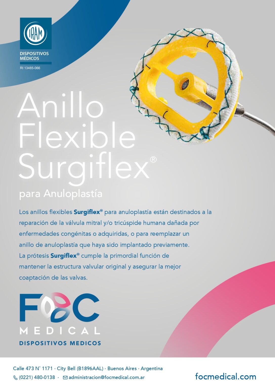SURGIFLEX® - Flexible Rings for Annuloplasty - FOC Medical